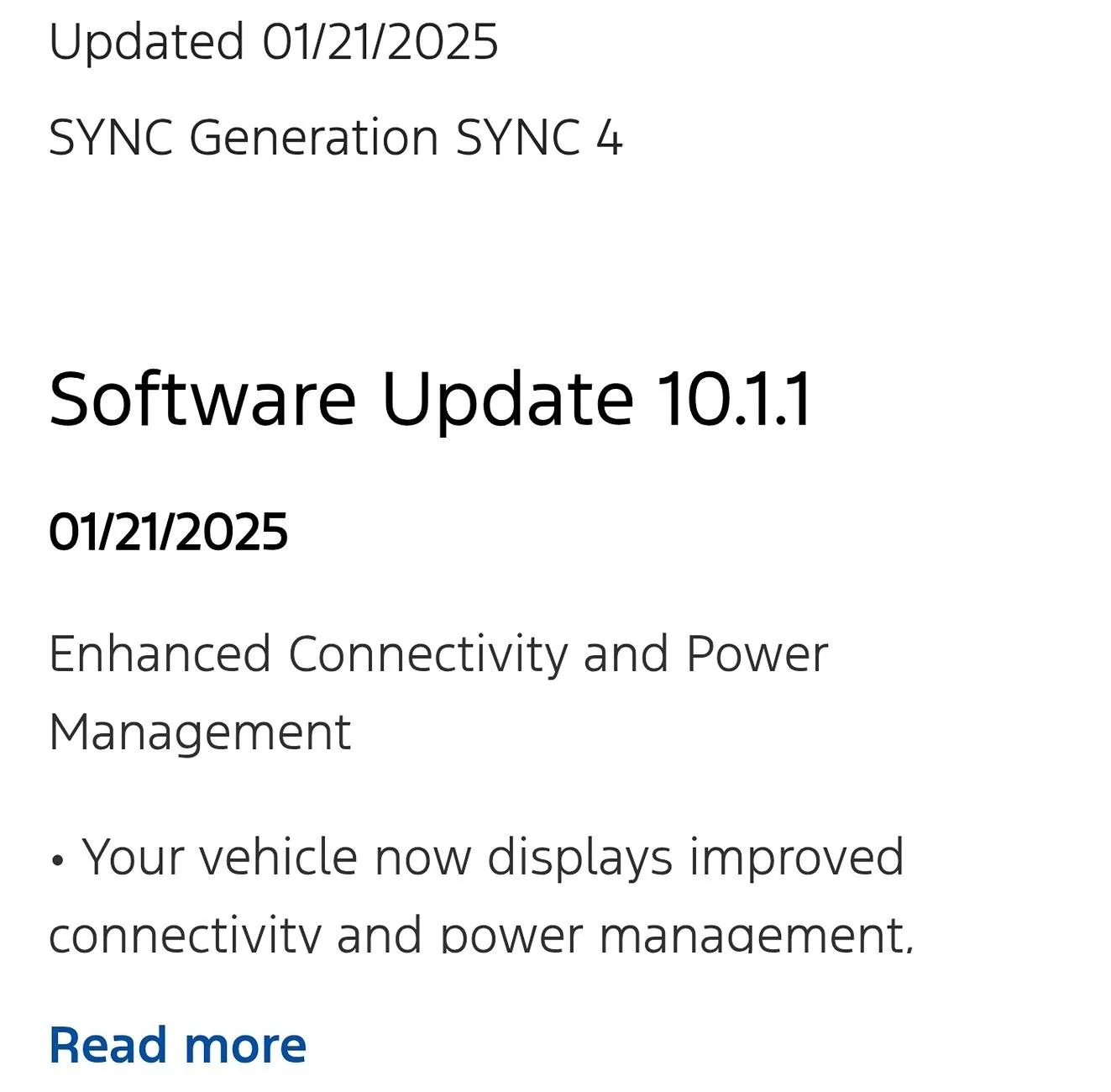 Software update notification | MachEforum - Ford Mustang Mach-E News ...