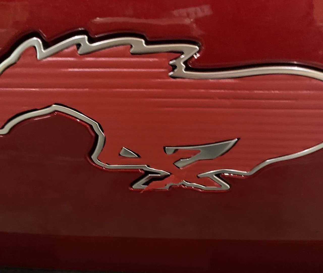 Red Pony Emblem: DIY Vinyl FAIL | MachEforum - Ford Mustang Mach-E News ...