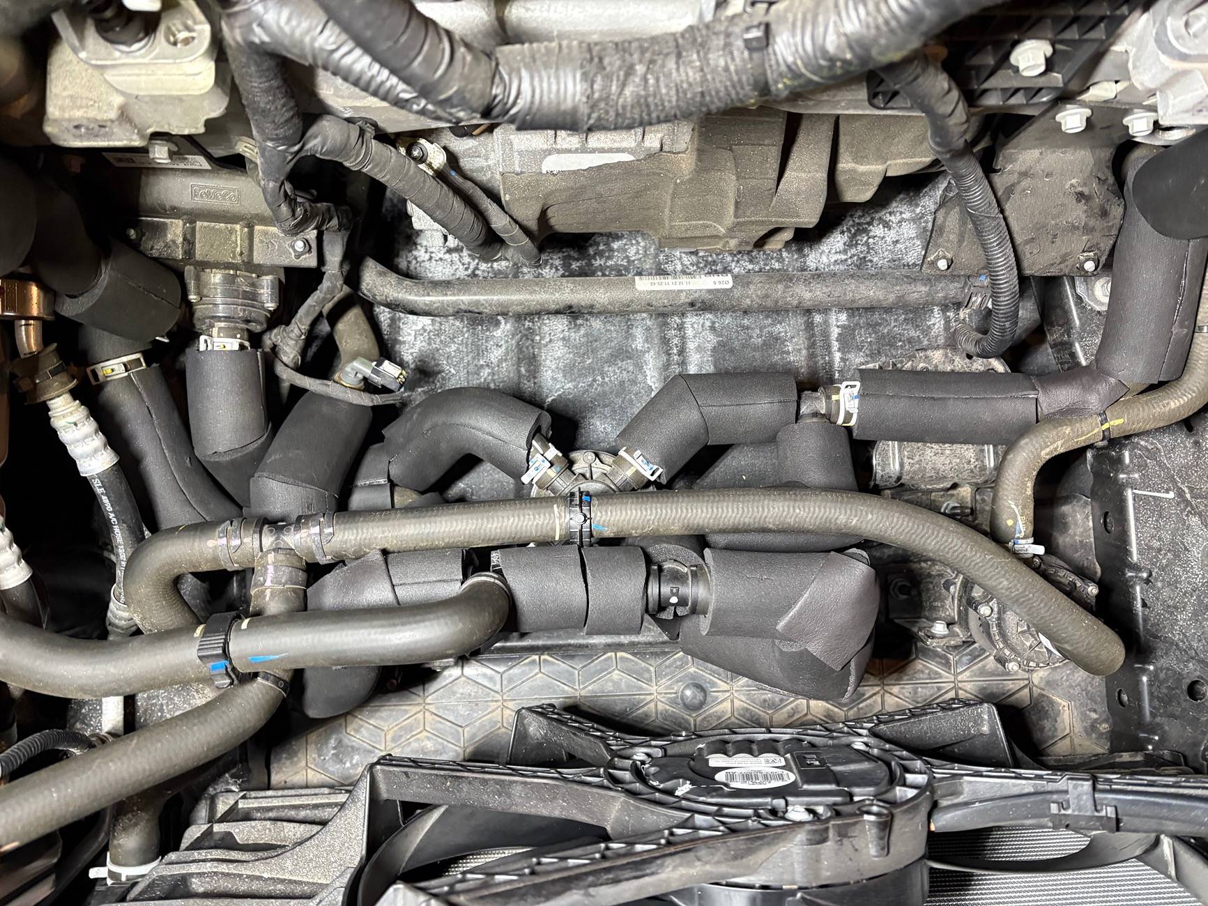 Insulating HVB Pack Bottom & Heating/Cooling Hoses | MachEforum - Ford ...
