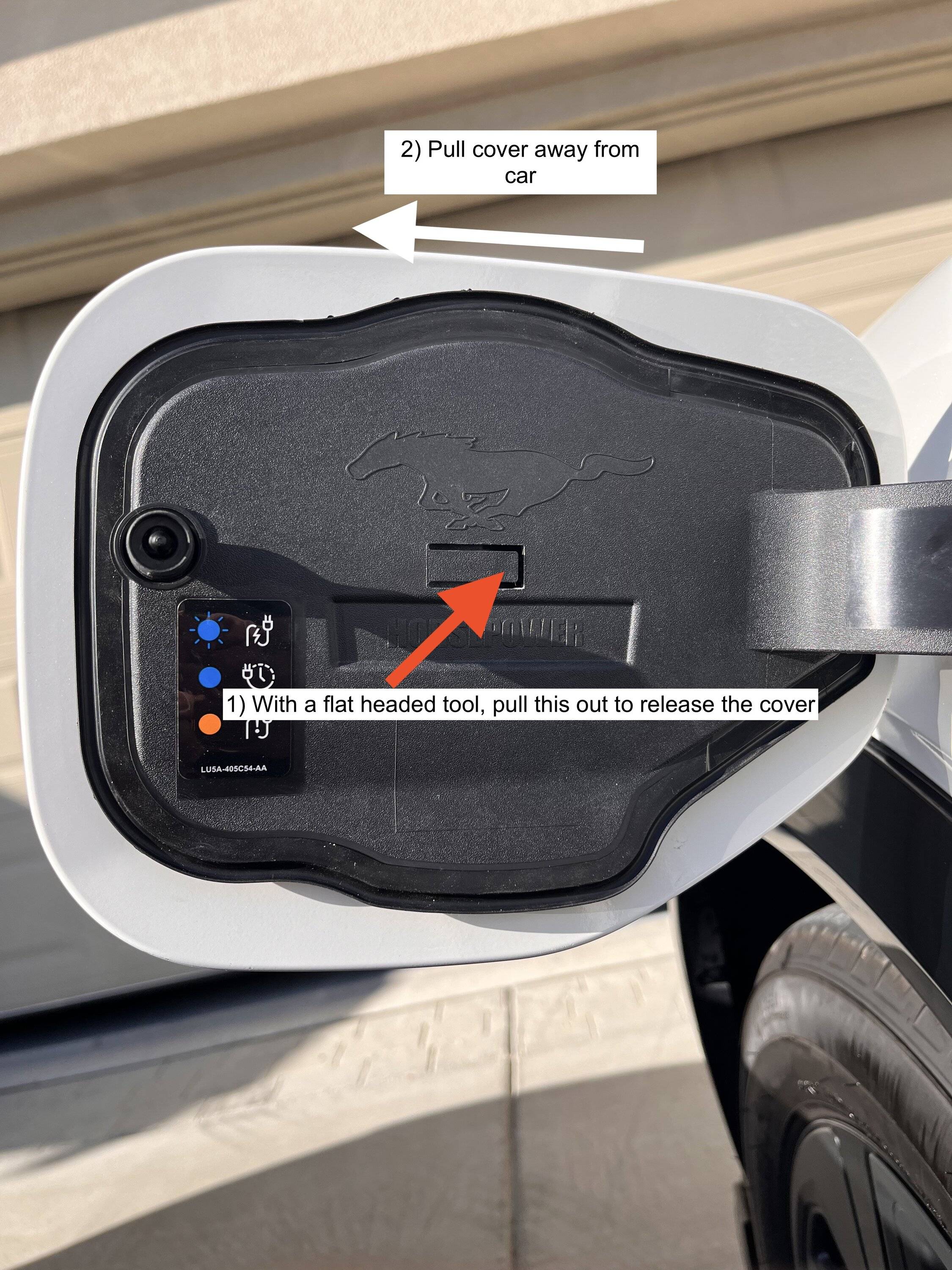 Need help fixing charge port not being flush | MachEforum - Ford ...