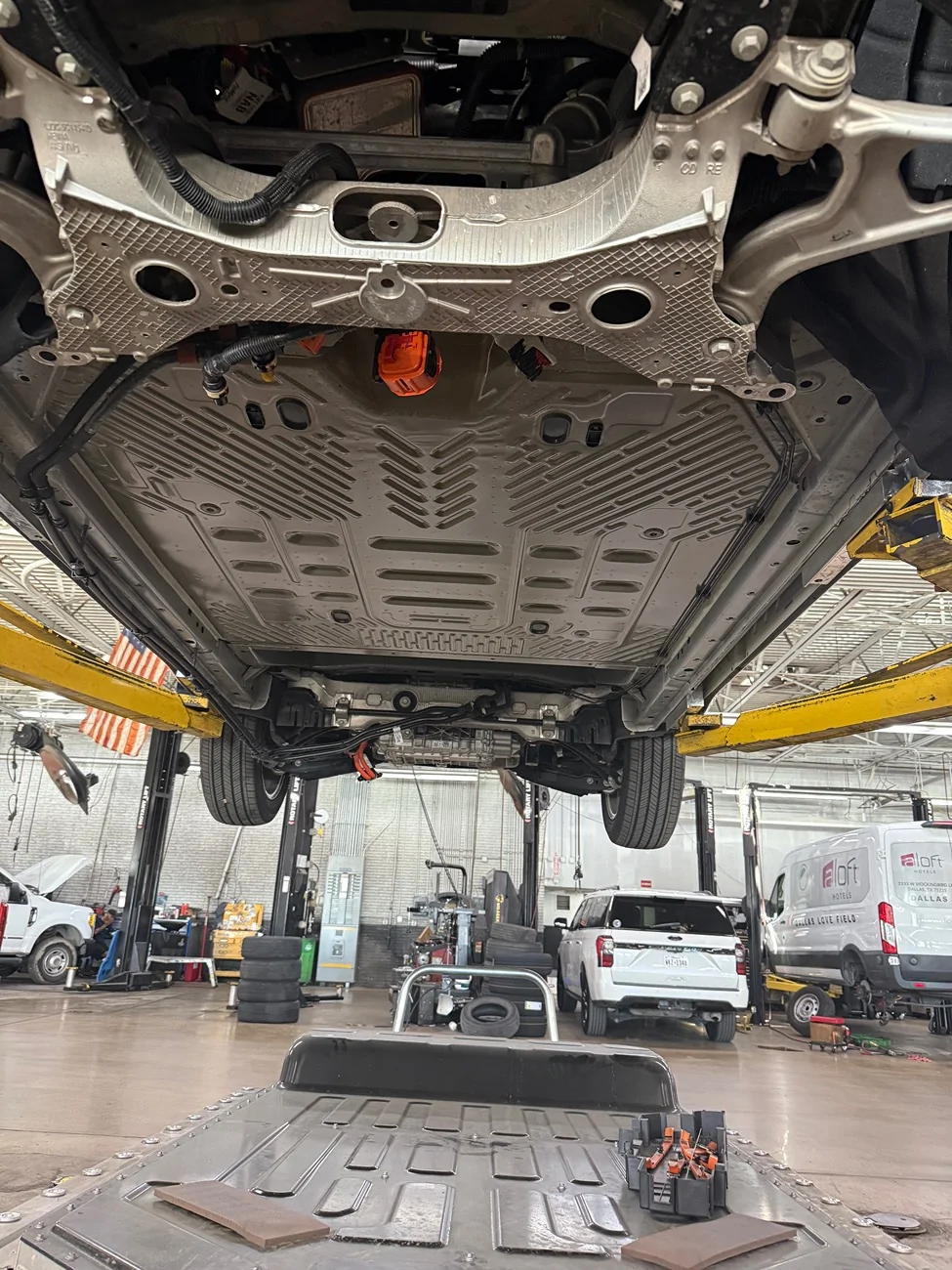 LFP battery removed look | MachEforum - Ford Mustang Mach-E News ...