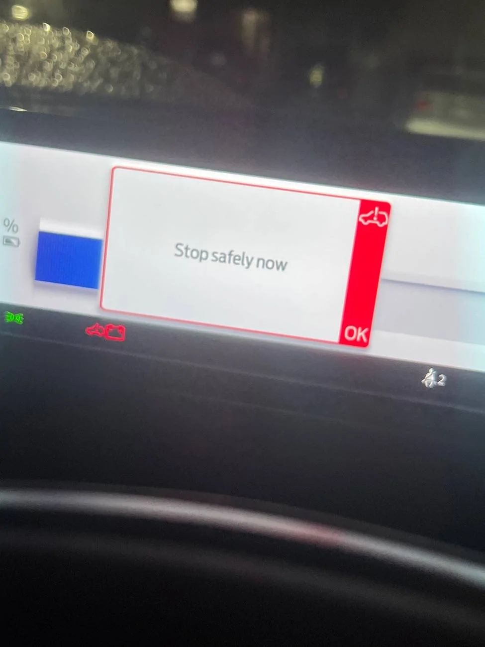 STOP SAFELY NOW MESSAGE | MachEforum - Ford Mustang Mach-E News, Owners ...