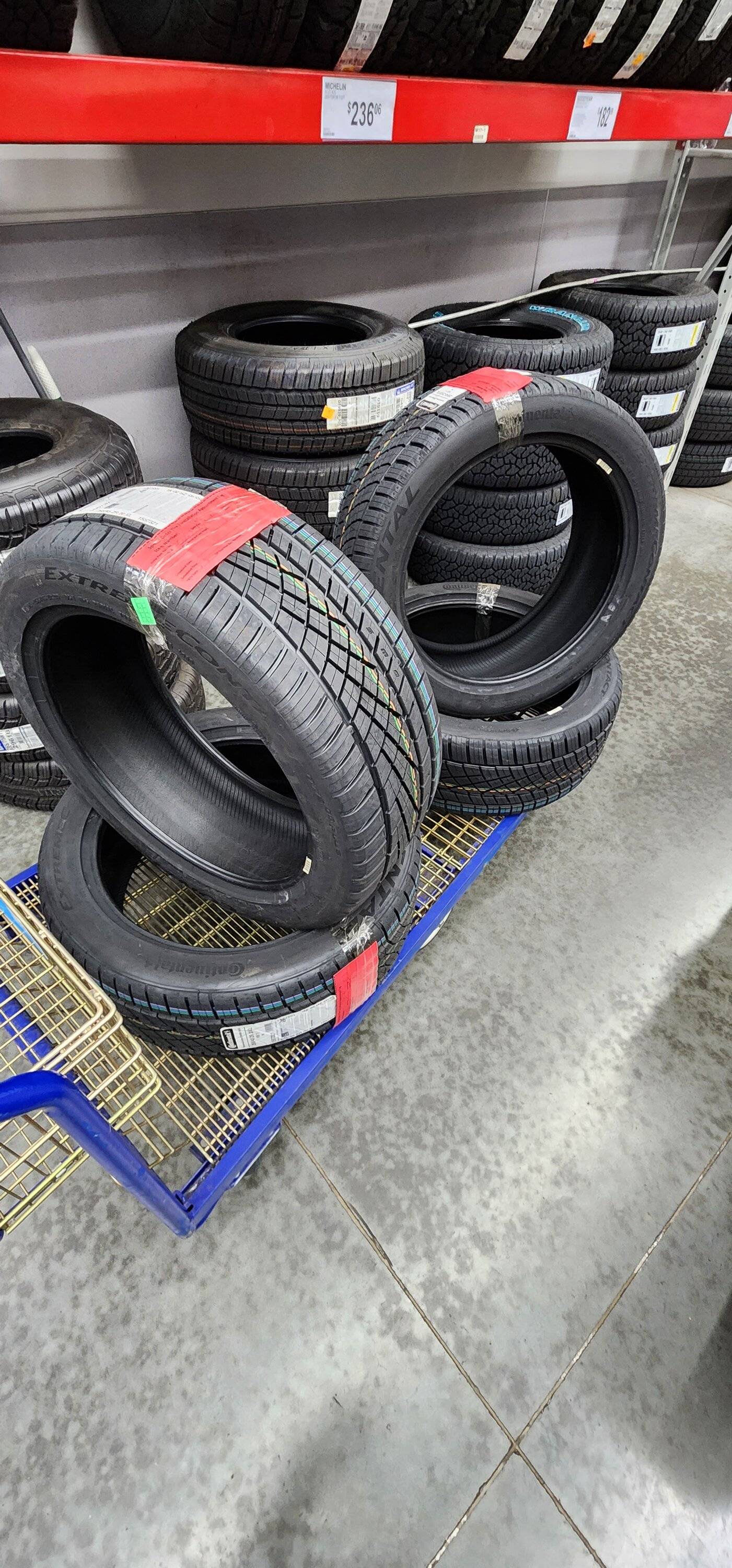 Selling New Continental Extreme Contacts Tires!! | MachEforum - Ford ...