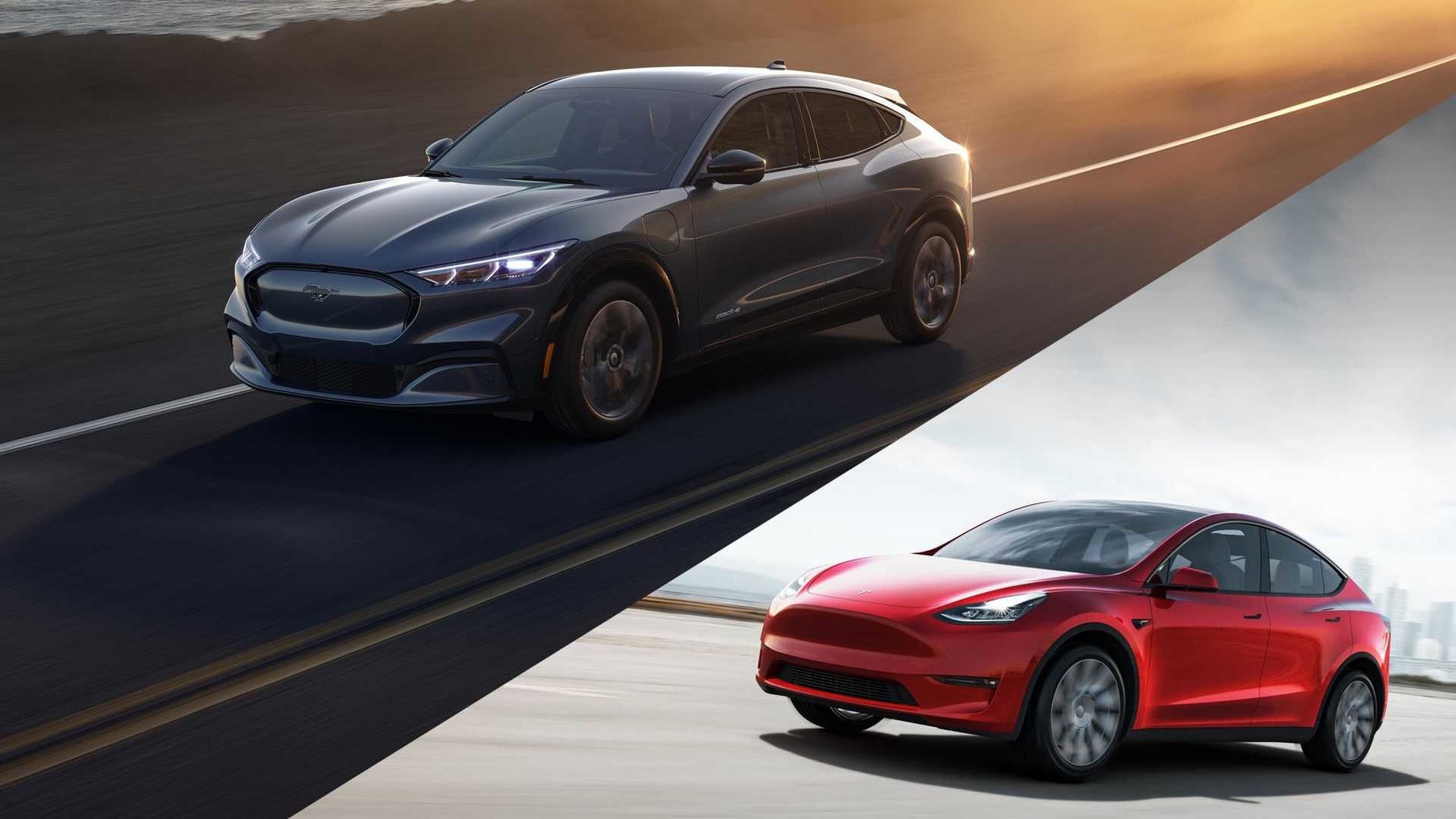 2021 Mach-E vs Model Y -- Specs and Styling Compared | MachEforum ...