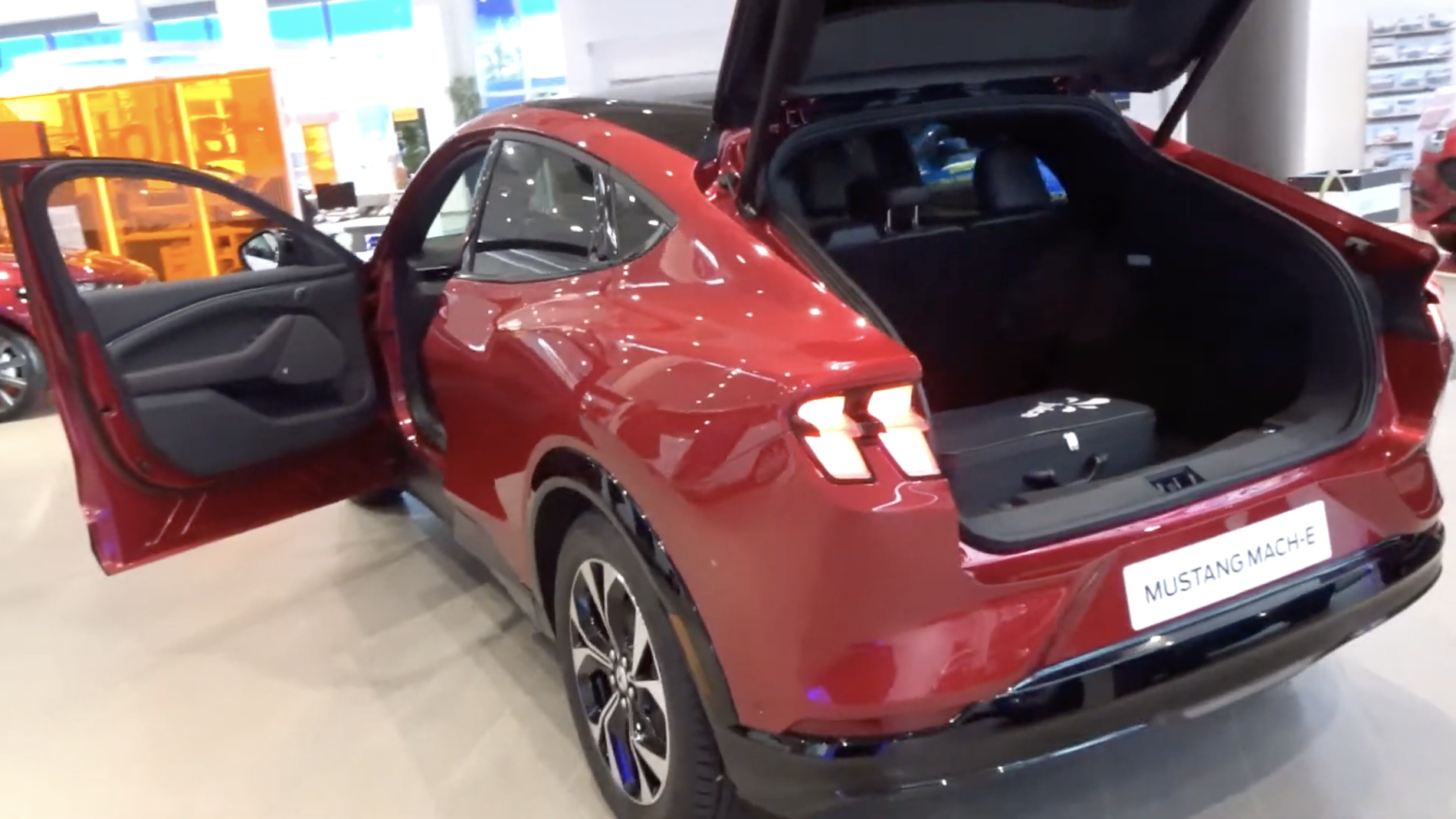 Video: Mach-E Pedestrian Warning Sound & a Close Look Inside Out ...