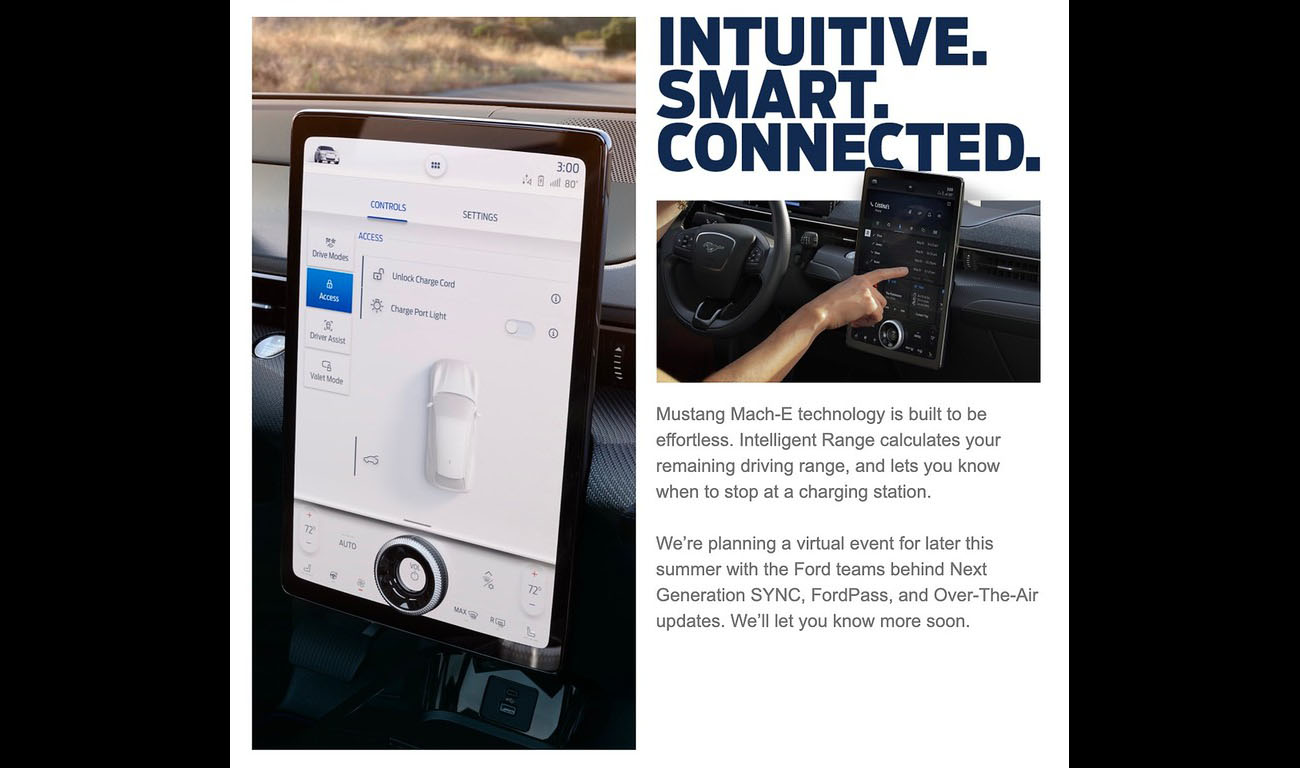 Ford Email says a Virtual Event for Sync 4A Coming Soon | MachEforum ...