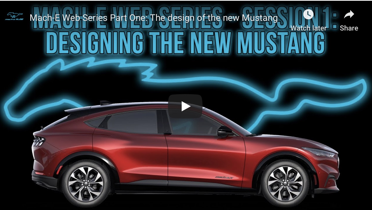 Mach-E Web Series - Part 1: Designing the new Mustang | MachEforum ...