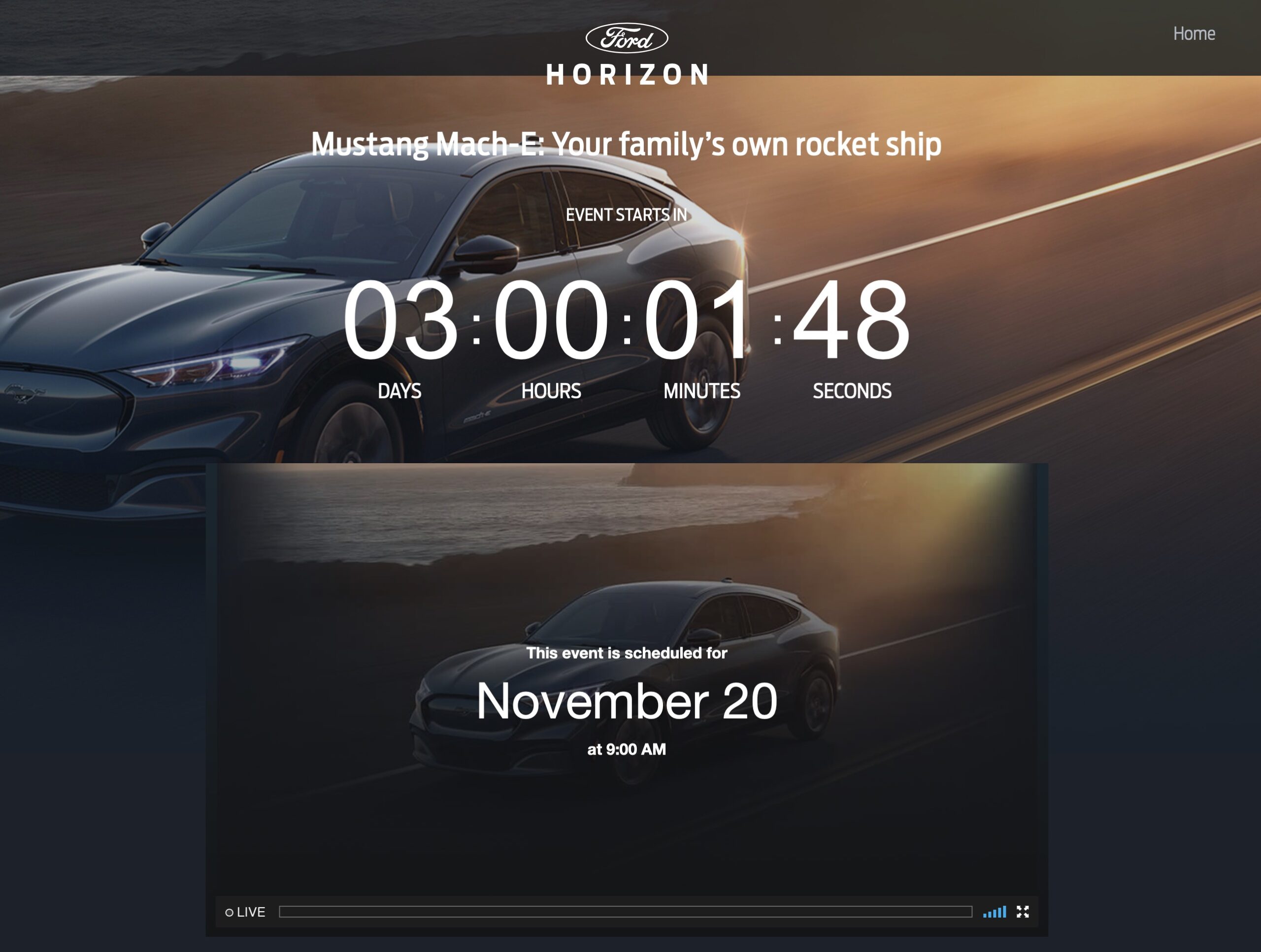 Mustang Mach-E: Your family’s own rocket ship, Virtual Event Friday Nov ...