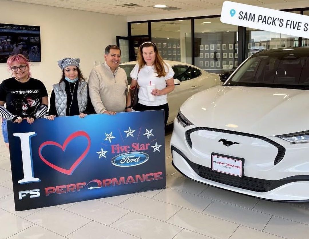 Mach-E retail deliveries begin! -- First to customer in Dallas ...