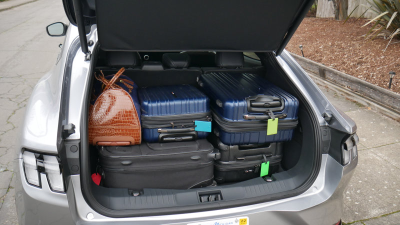 Mach-E Luggage Test (Cargo/Trunk Space) | MachEforum - Ford Mustang ...