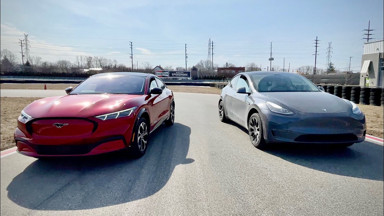 Mach-E vs. Model Y Drag Race | MachEforum - Ford Mustang Mach-E News ...