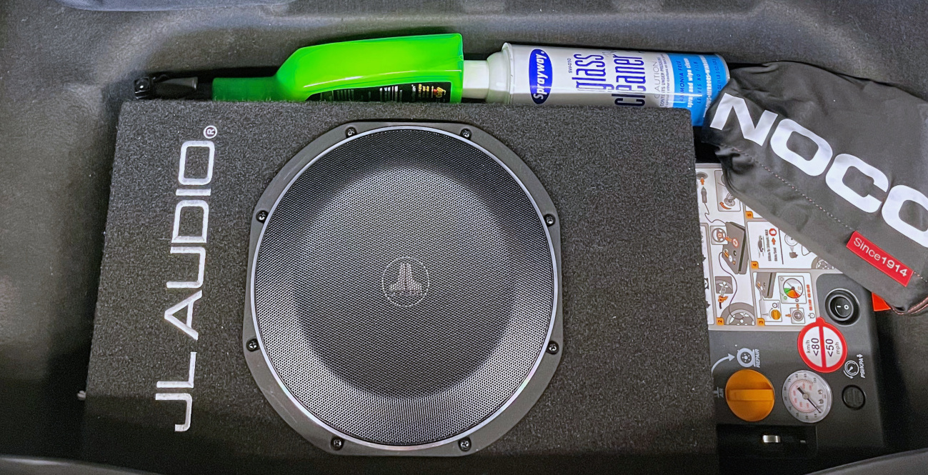 Adding a real subwoofer w/amp to your Mach-E | MachEforum - Ford ...