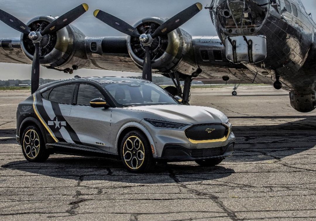 Custom Ford Mach-E honors WWII Women airforce service pilots ...
