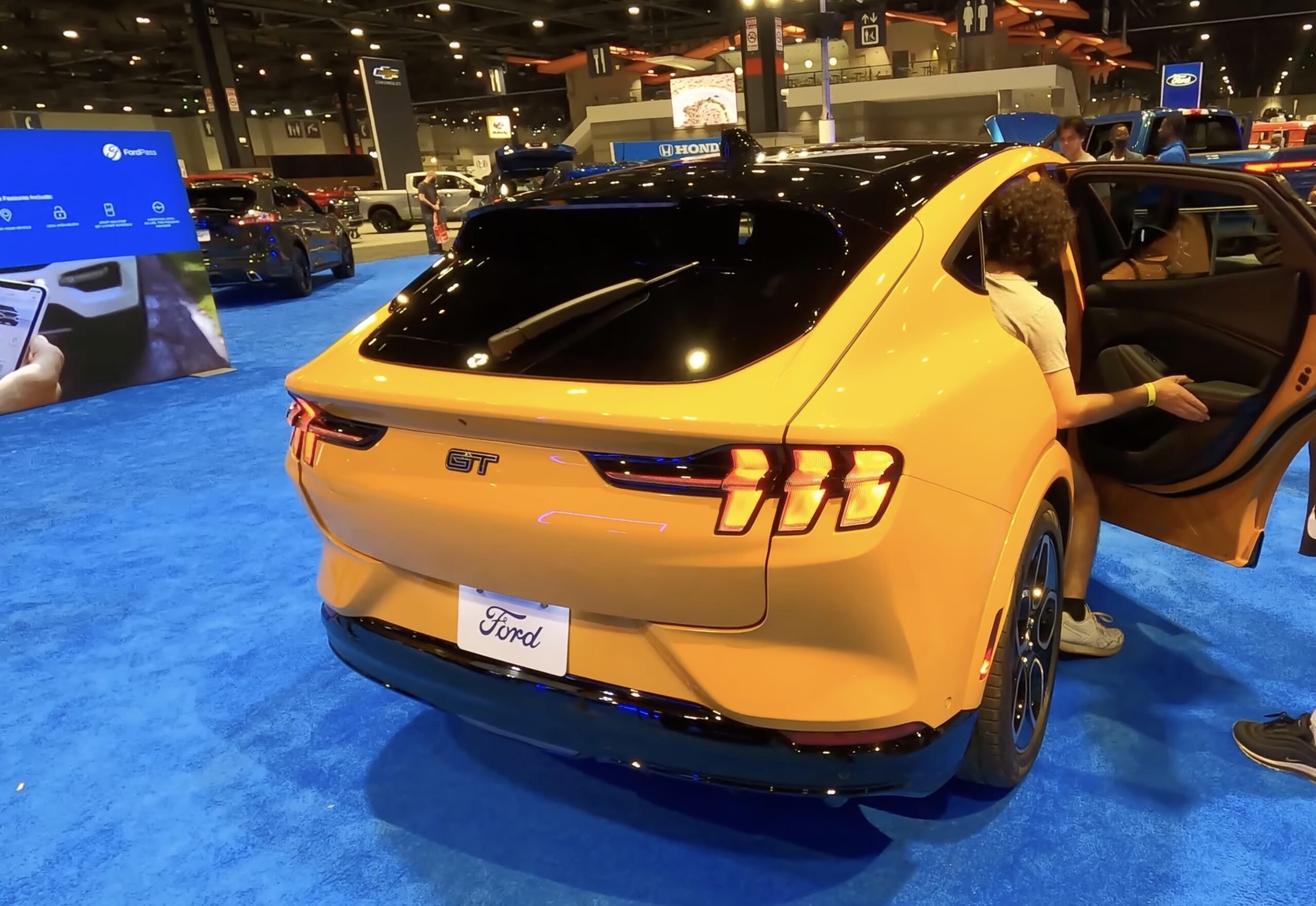 First Mach-E GT (non PE) walk around “review” video from CAS 2021 ...