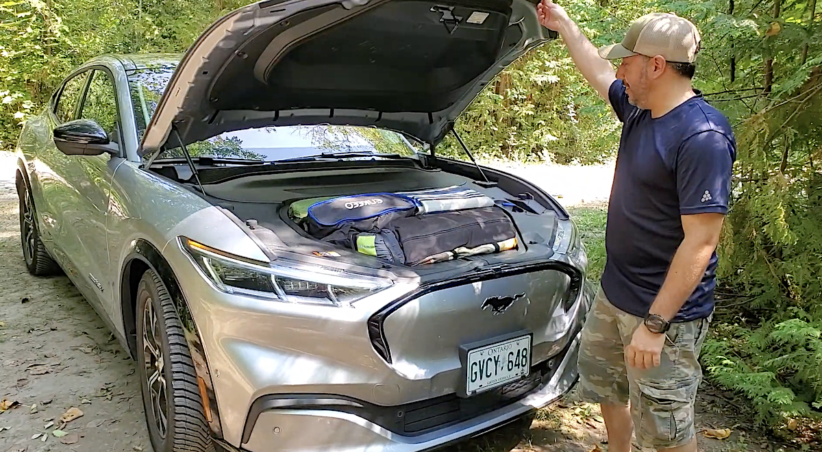 Utility of the Mach-E Frunk! | MachEforum - Ford Mustang Mach-E News ...