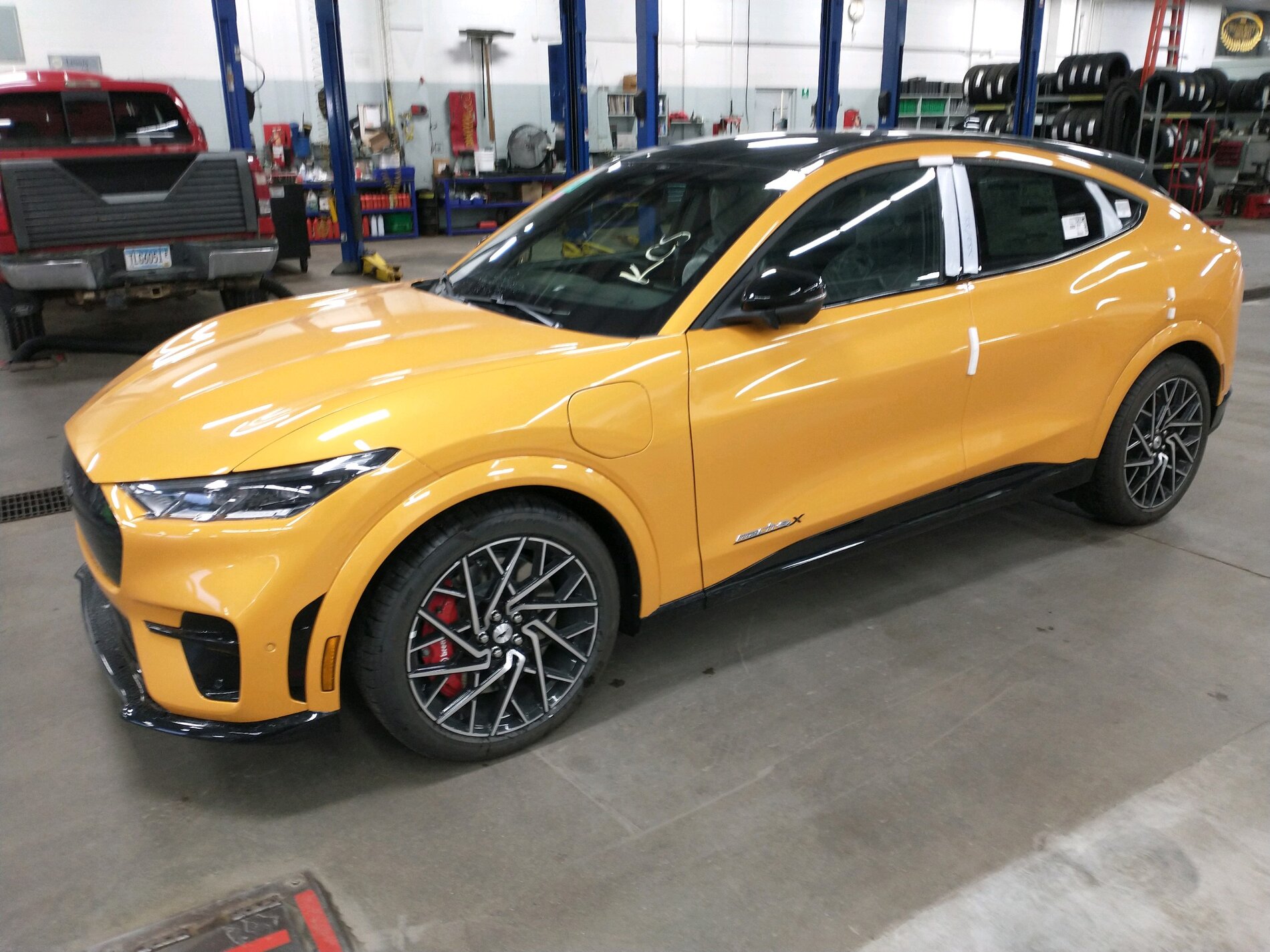 Cyber Orange Mach-E GT Performance Edition (GTPE) Delivered in MN ...