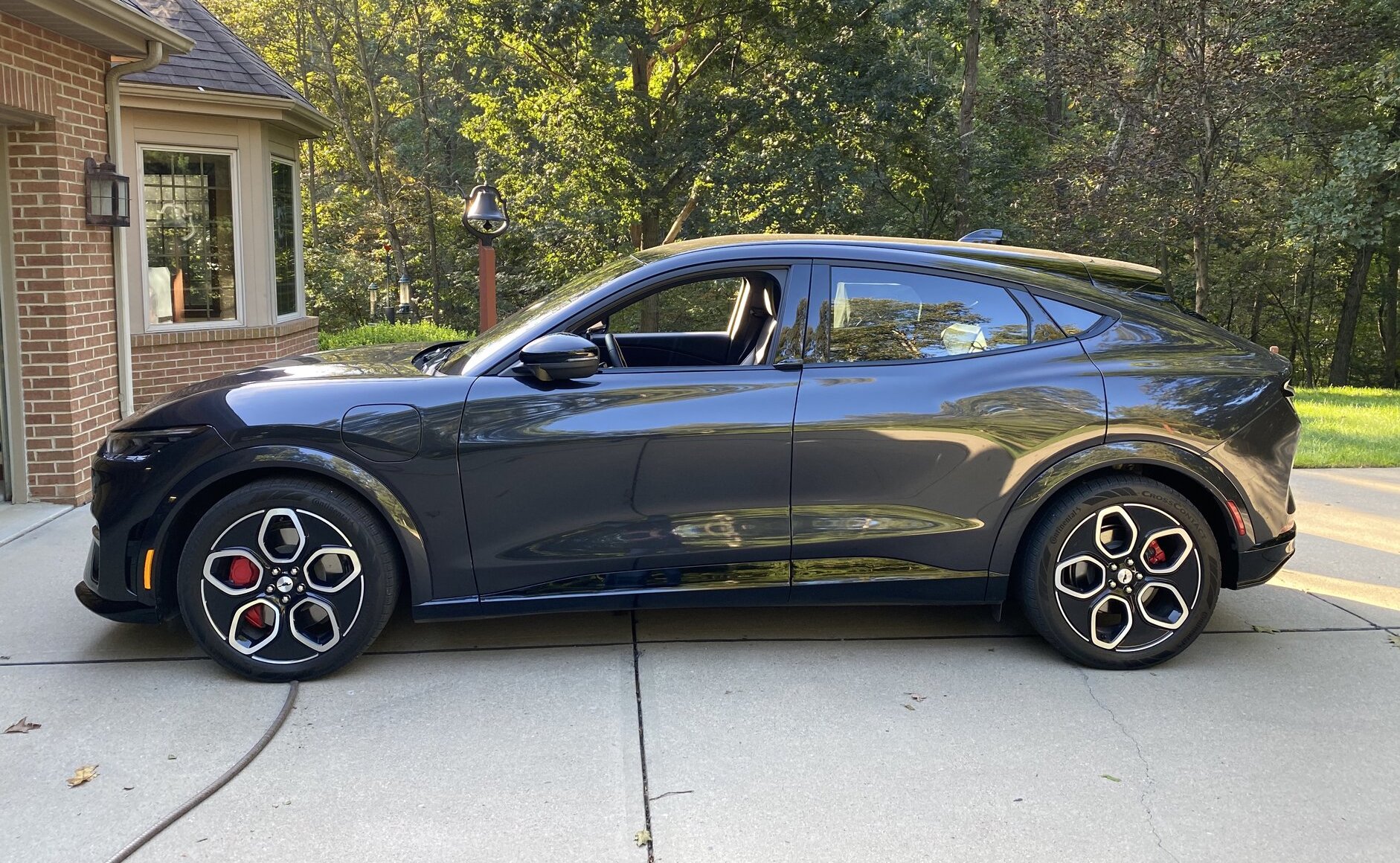 Badges? We don't need no badges! Mach-E debadged | MachEforum - Ford ...