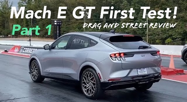 Mach-E GTPE Review with 1/4 mile dragstrip times | MachEforum - Ford ...