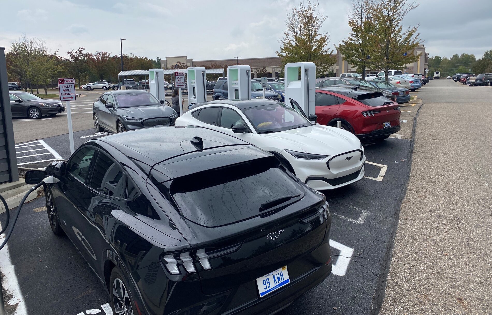 EA Charger full of Mach-E's | MachEforum - Ford Mustang Mach-E News ...