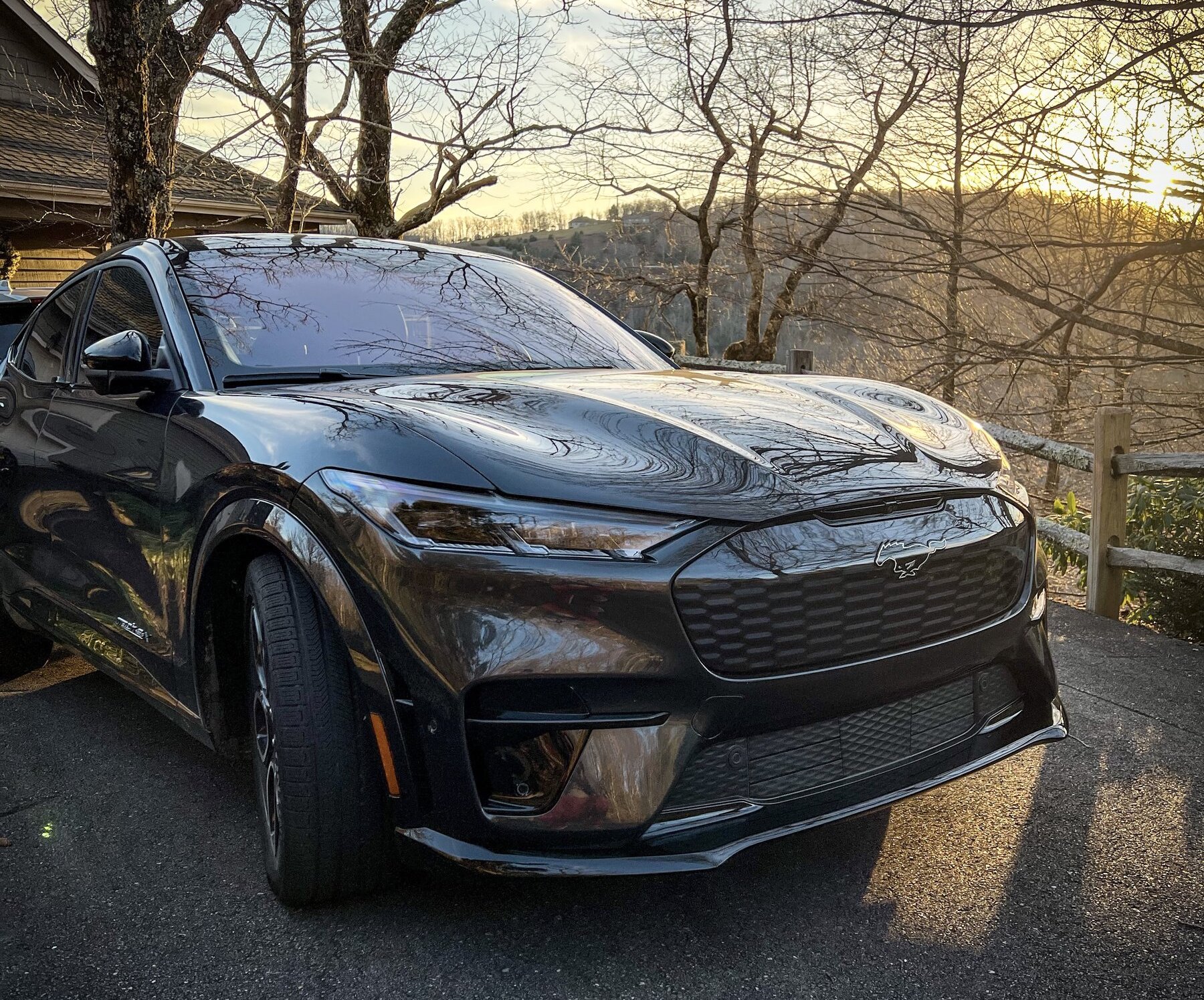 Mach-E GT Road Trip efficiency: Charlotte to the NC Mountains, and back ...