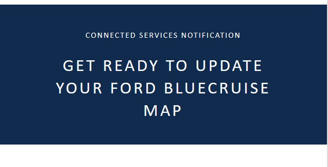 BlueCruise Map Update OTA Coming Soon | MachEforum - Ford Mustang Mach ...