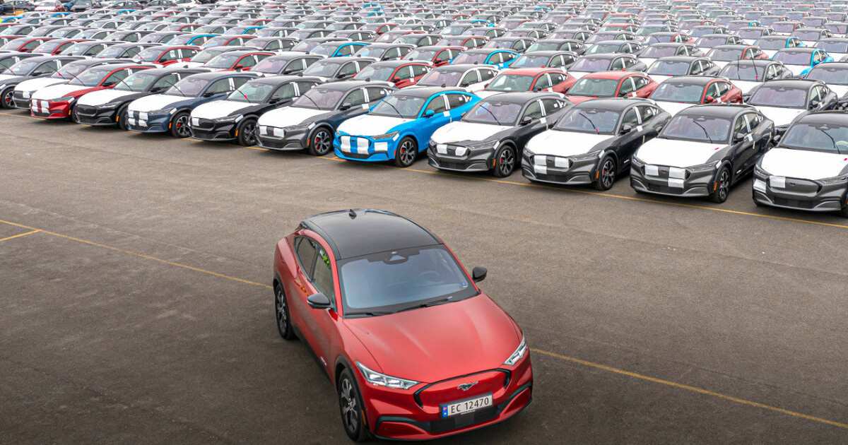 Current Mach-E production rate = 2,000 per week. Ramps up to 4,000/week ...