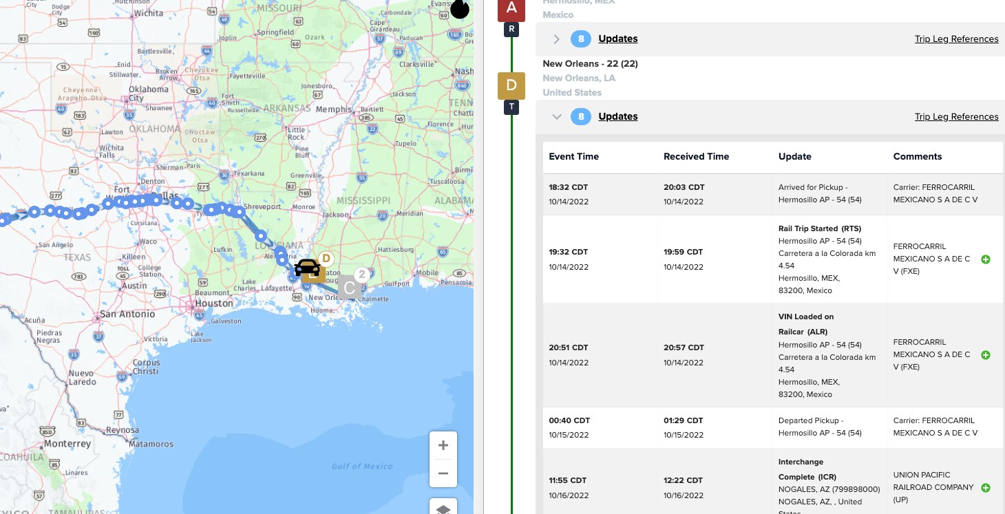 New Ford vehicle location tracking for New Car Delivery (available to ...