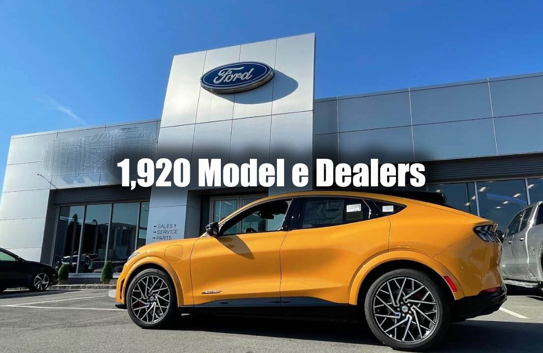 1,920 Ford dealers have enrolled in Model e program for 2024-2026 ...
