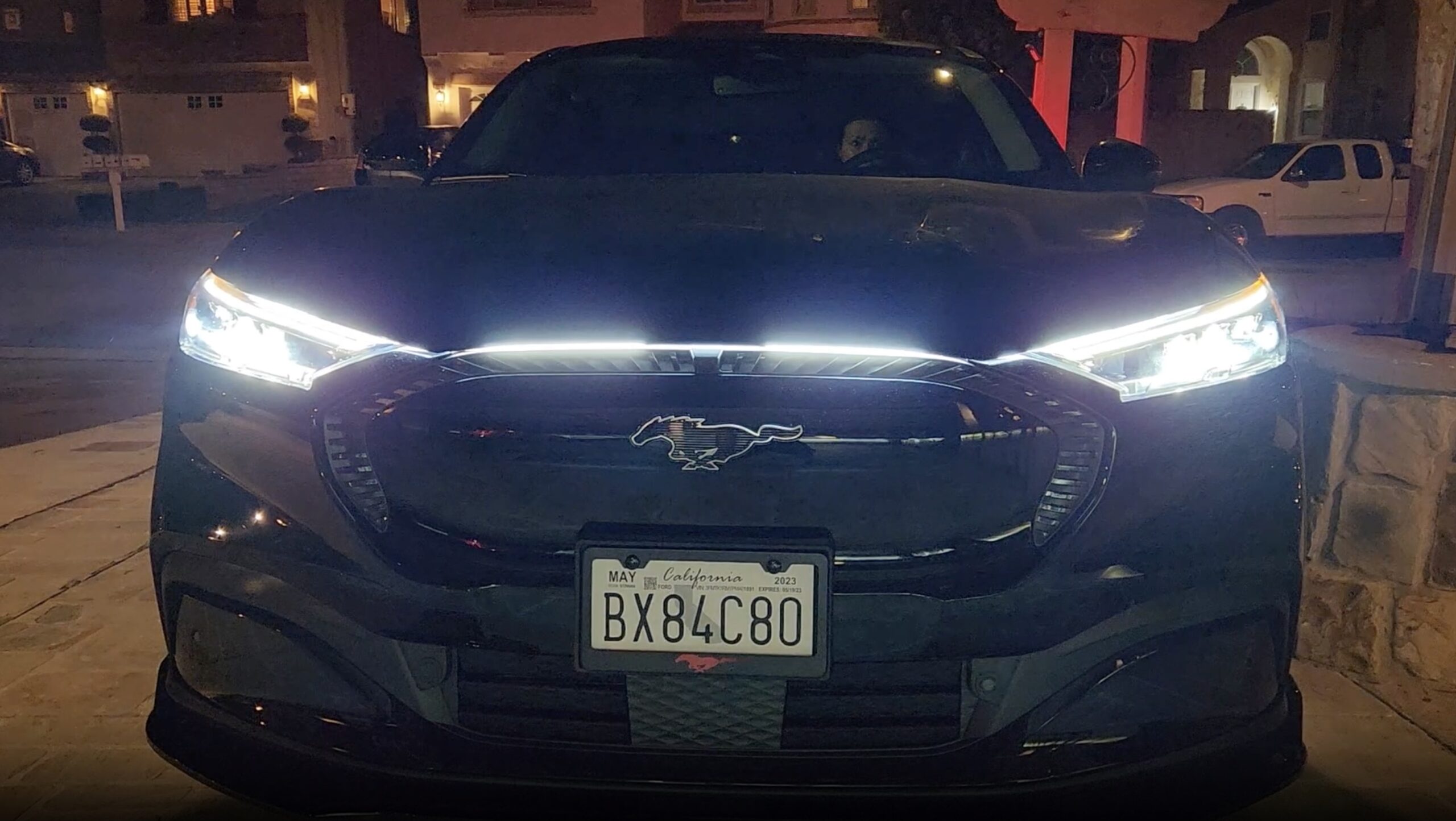 Silly LED mod, but I like it... sweeping lights | MachEforum - Ford ...