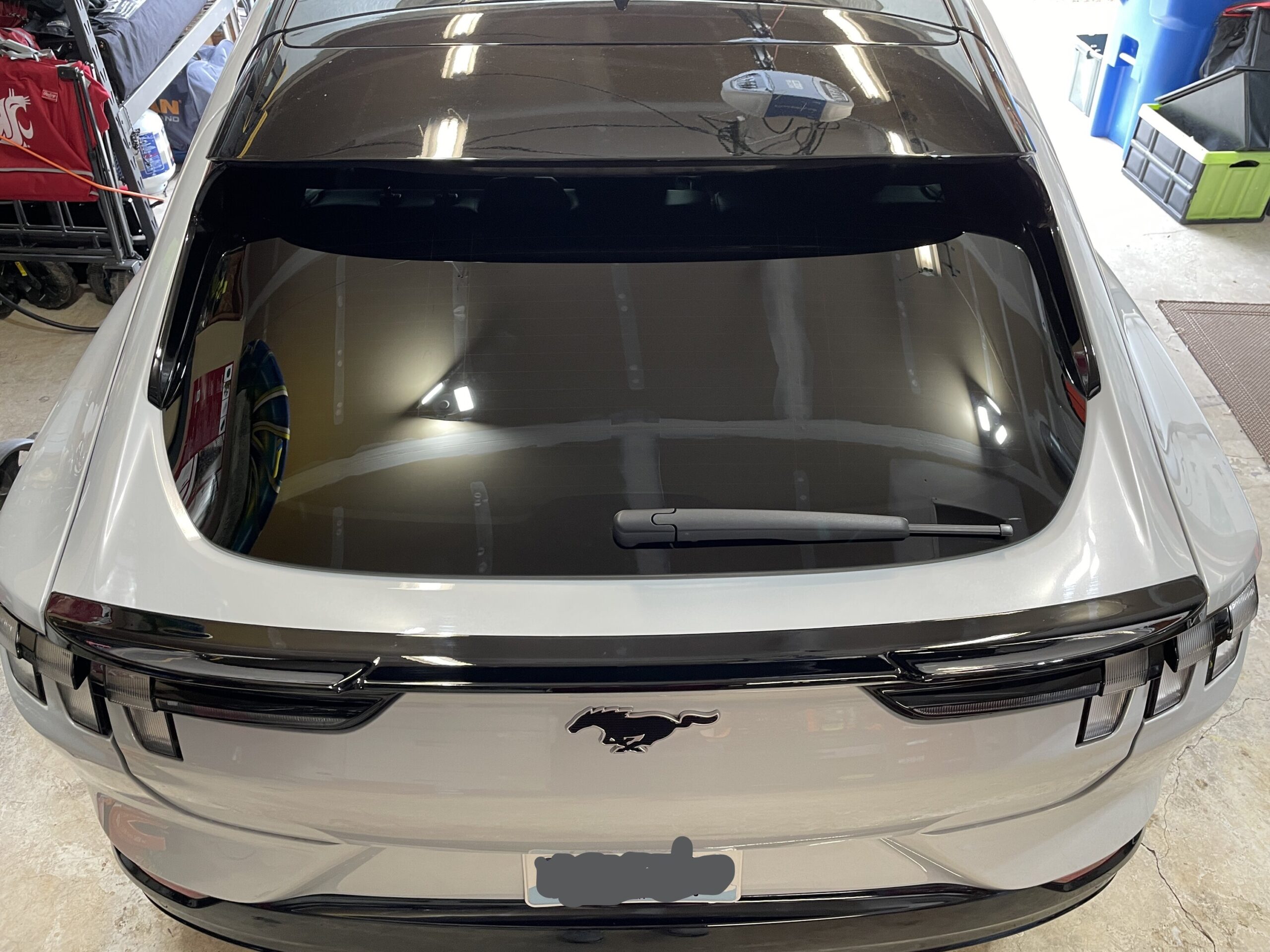 Added a spoiler - LOVE IT! (big photo dump) | MachEforum - Ford Mustang ...