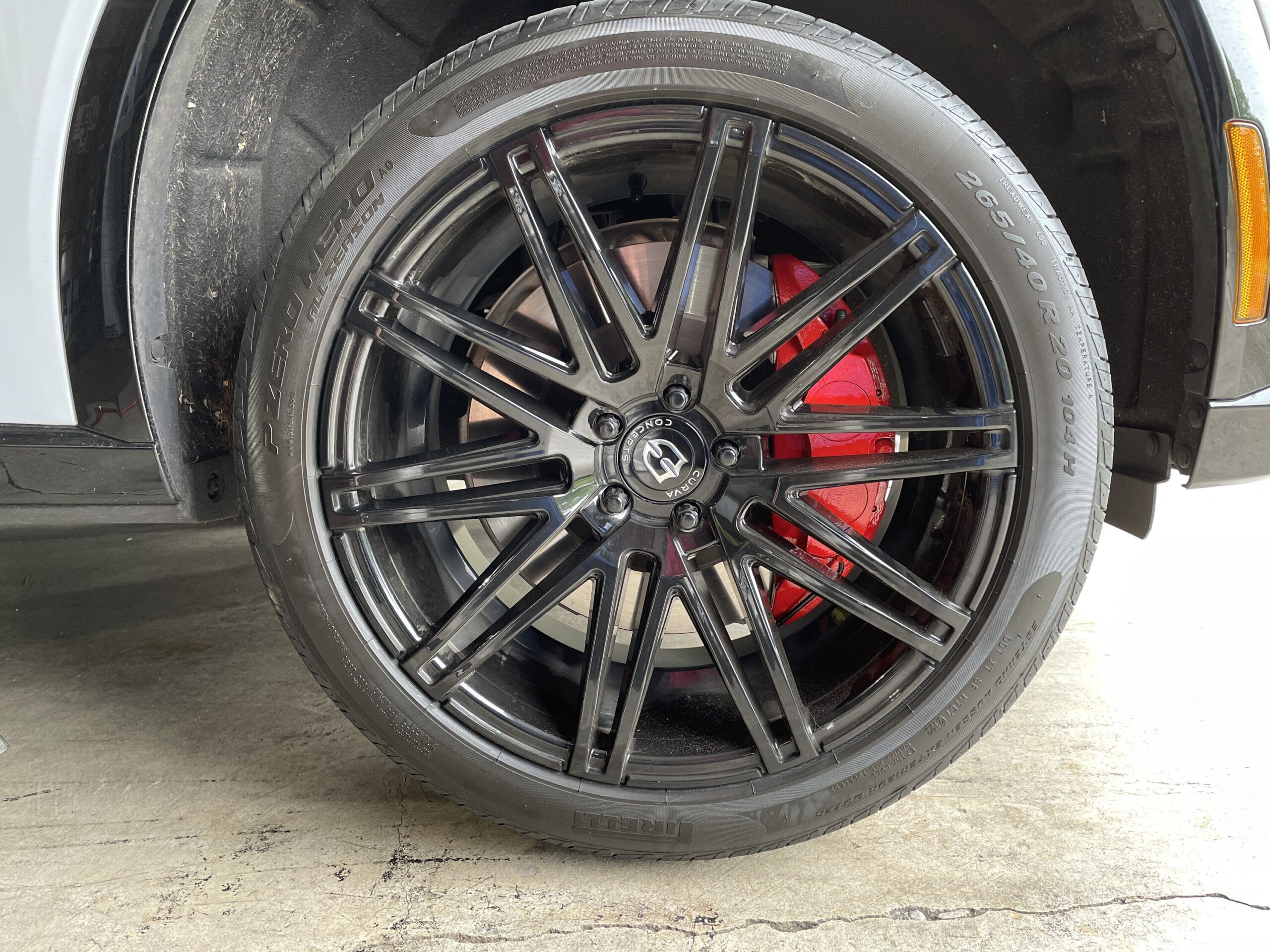 Painted brake calipers on my Premium (pic heavy) | MachEforum - Ford ...