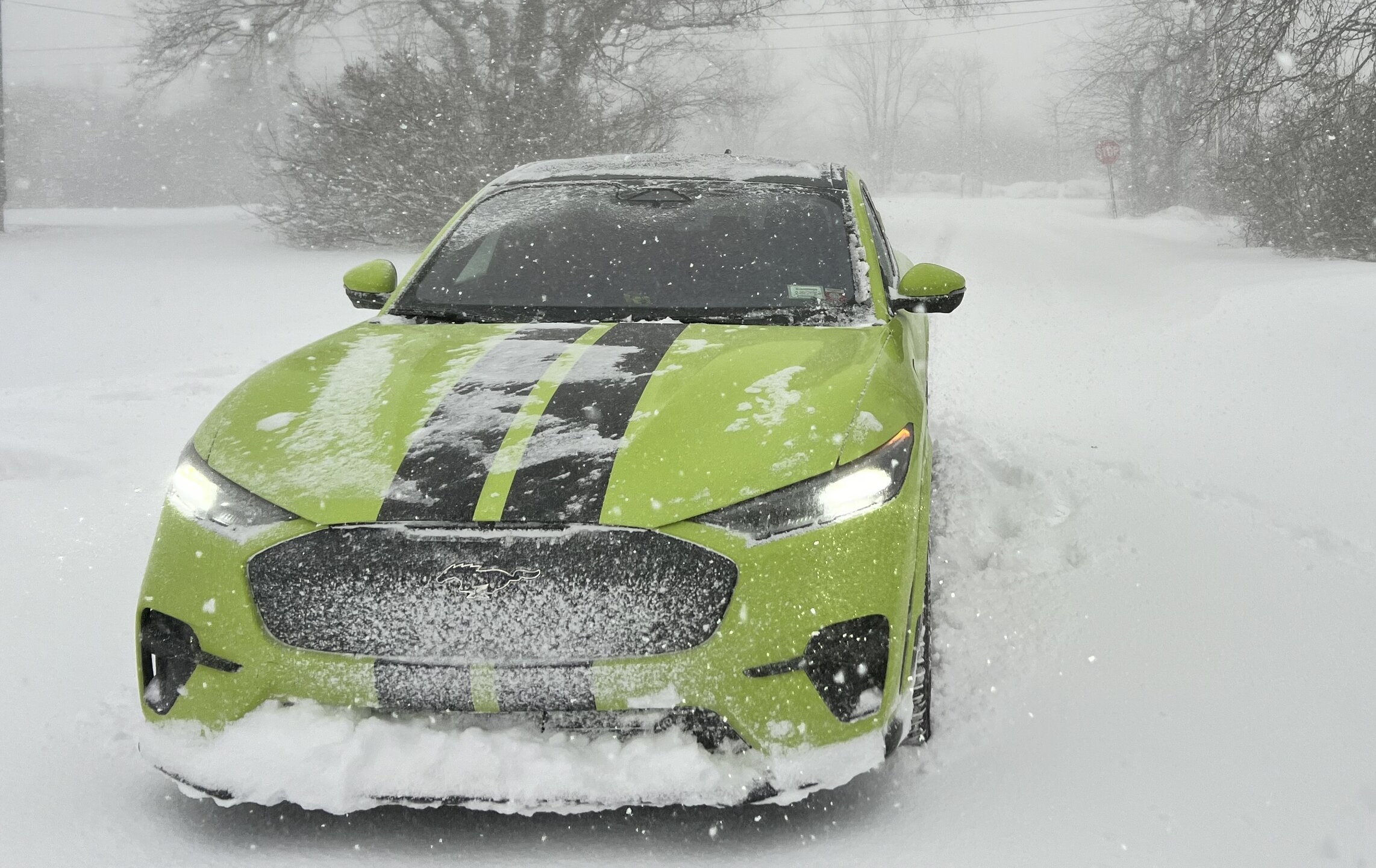 Best snow vehicle ever | MachEforum - Ford Mustang Mach-E News, Owners ...