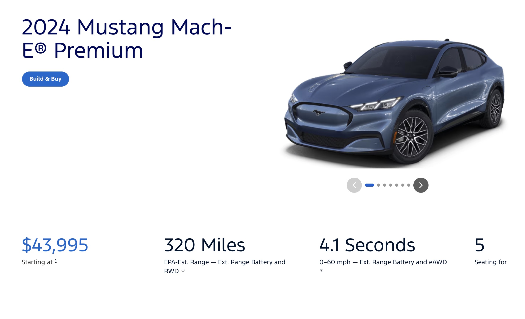 2024 ER AWD 0 60 drops to 4.1s from 4.8s MachEforum Ford Mustang Mach E News Owners Discussions Community