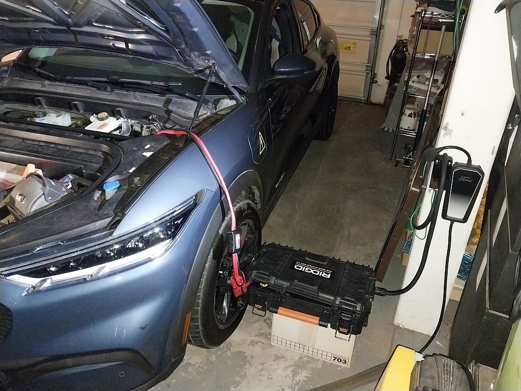 DIY V2L: My Mach-E got my home through power outage with flying colors ...