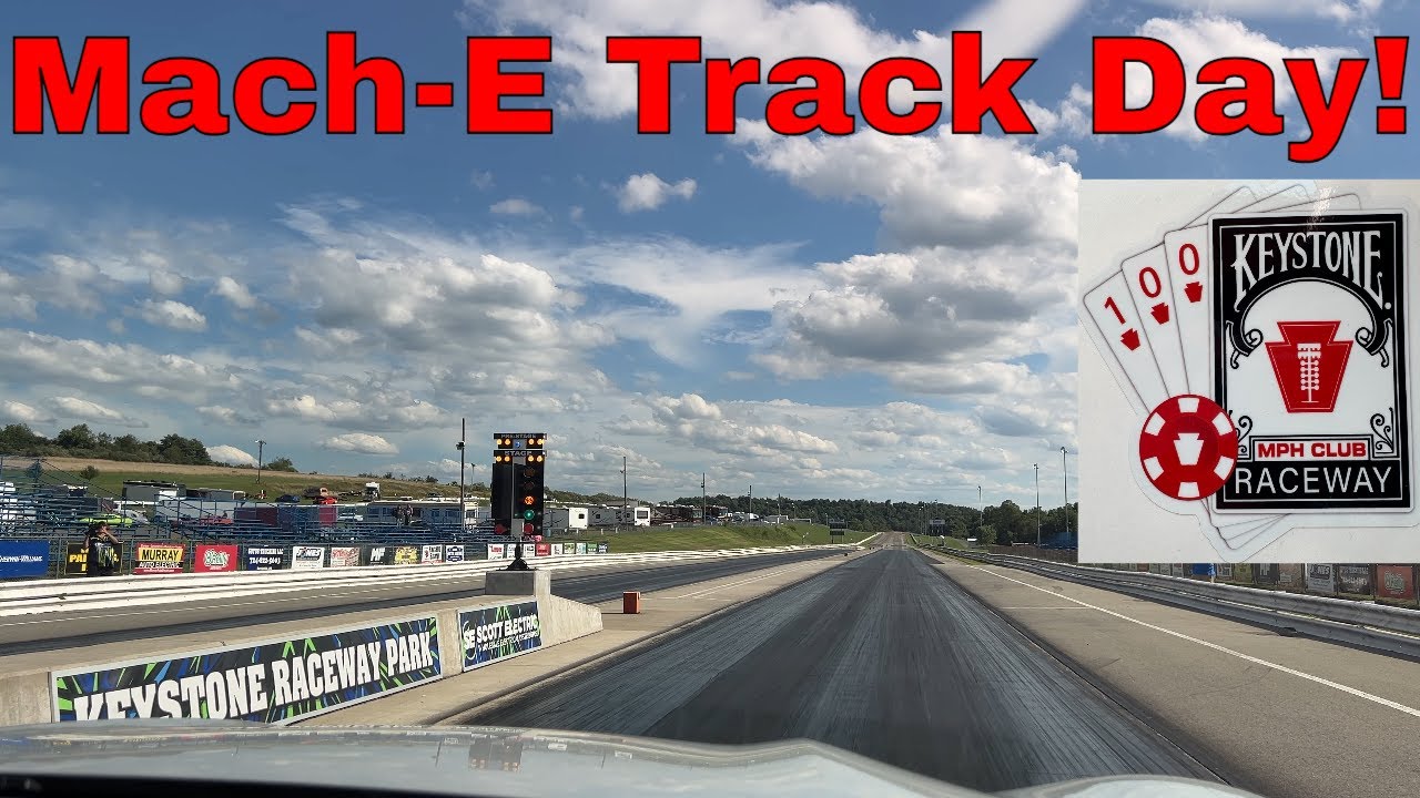 Drag Strip Test: 1/4 Mile Times For Mach-E Premium AWD Extended Range ...