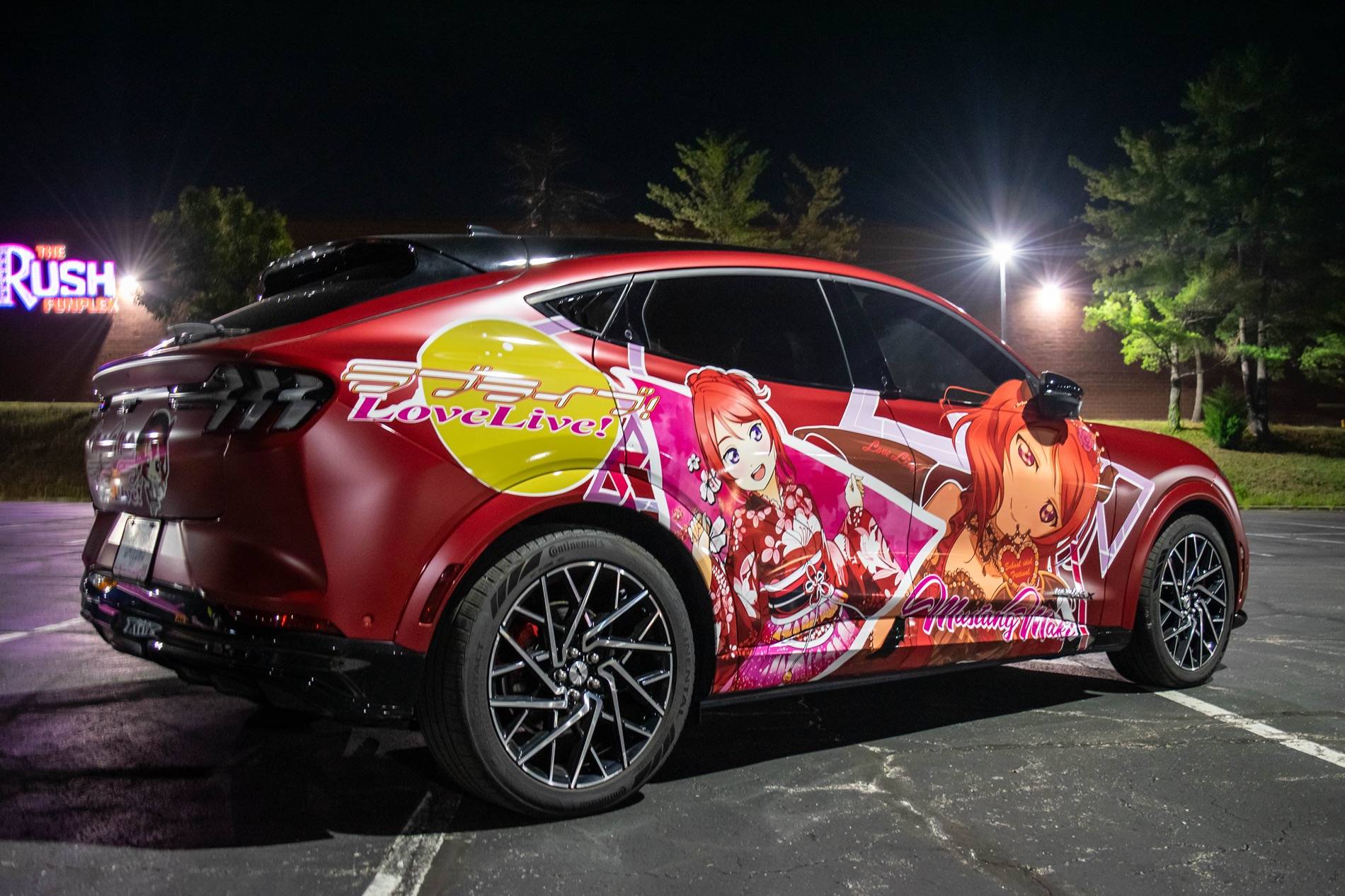 Itasha Showcase: Love Live themed “Mustang Maki” | MachEforum - Ford ...