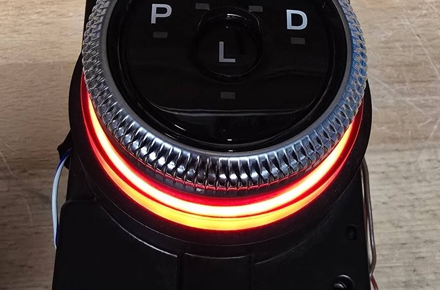 Illuminated Shifter Modification DIY | MachEforum - Ford Mustang Mach-E ...