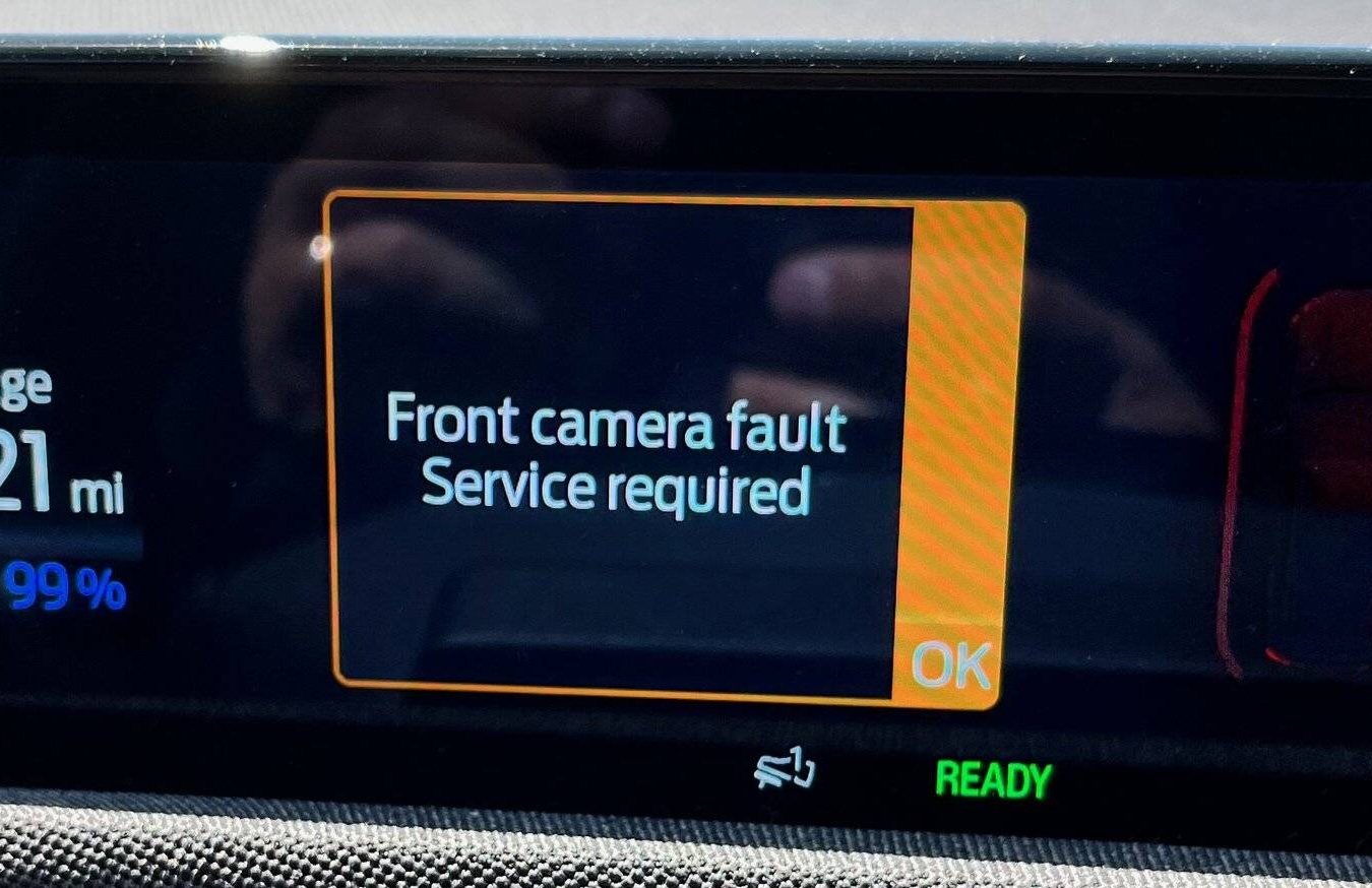 Front Camera Fault Errors - Issue fixed! DIY How-to | MachEforum - Ford Mustang Mach-E News ...