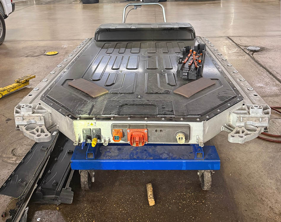 LFP battery removed look | MachEforum - Ford Mustang Mach-E News ...